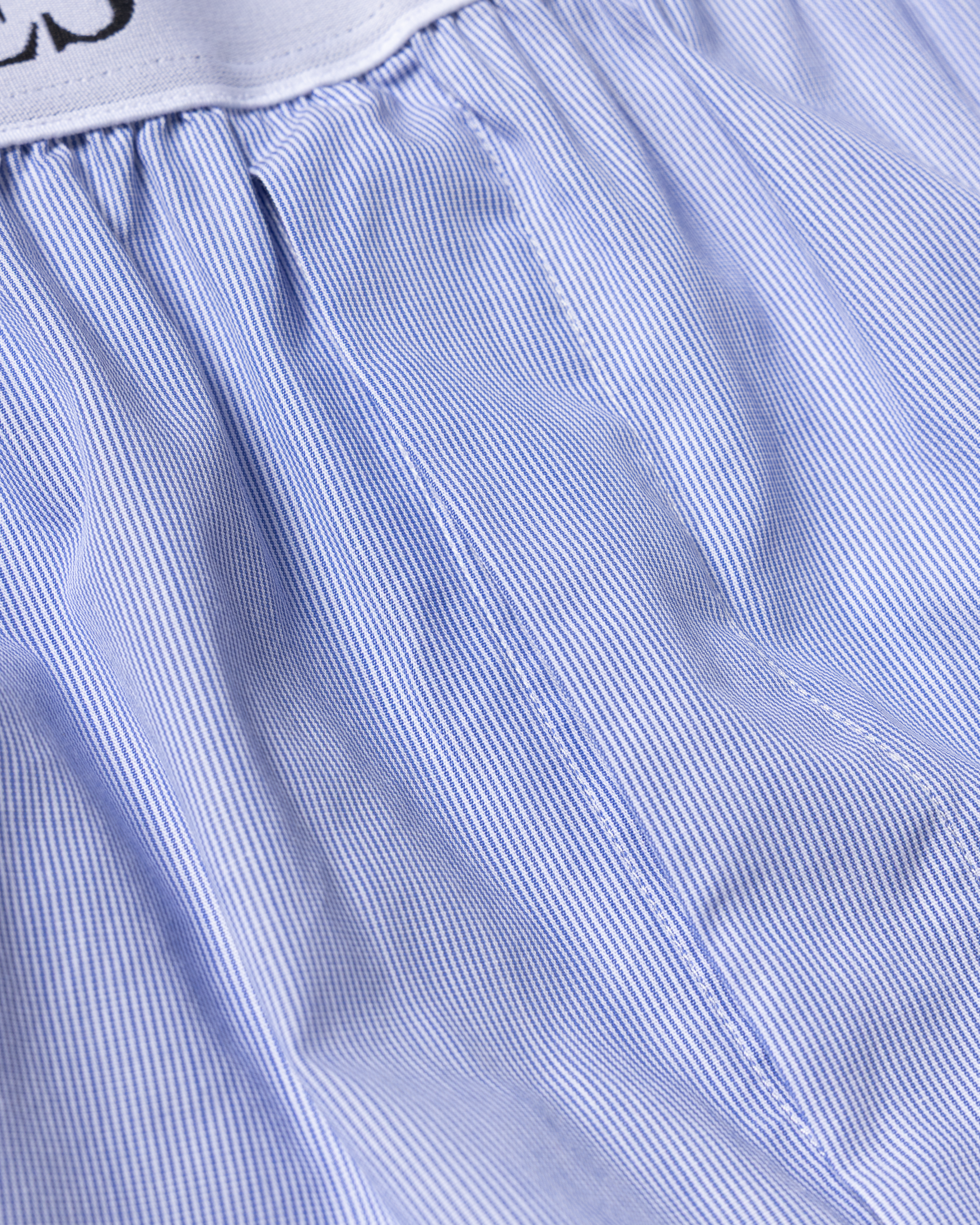 Stripe Poplin Classic Boxer Shorts Blue – Aries