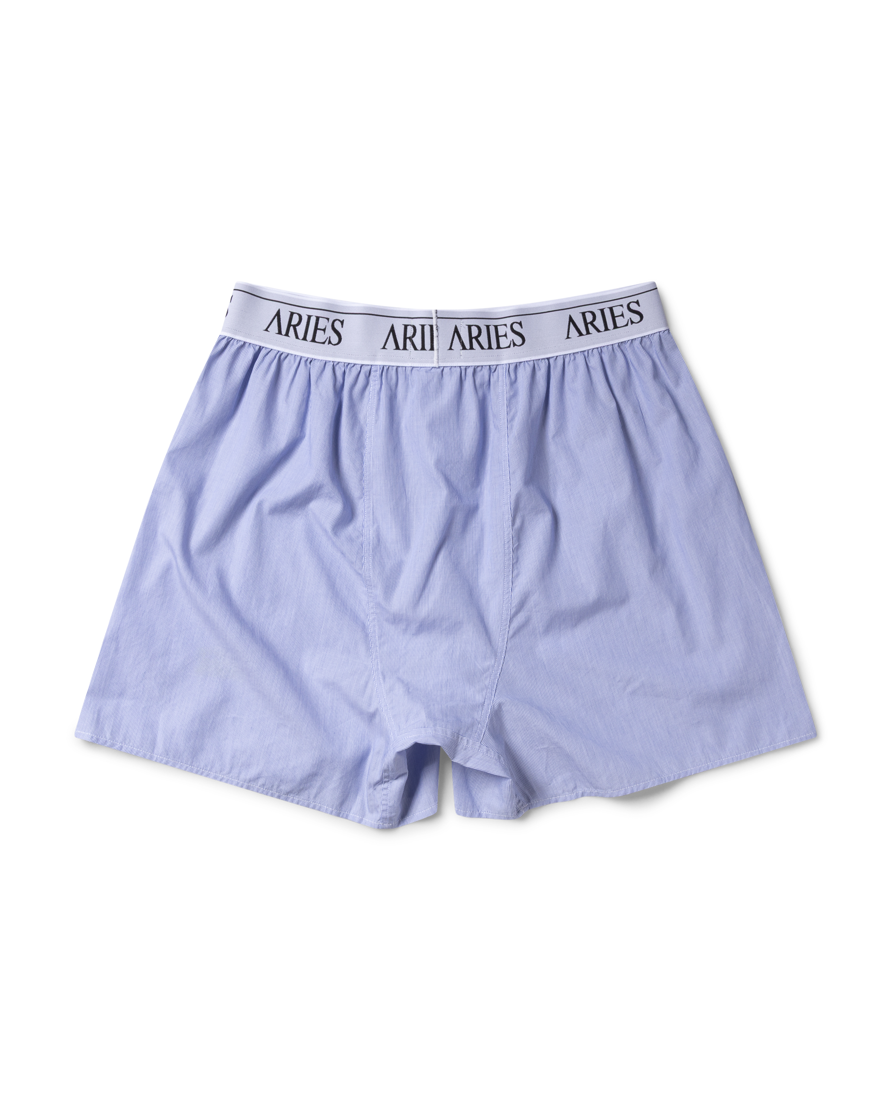 Stripe Poplin Classic Boxer Shorts Blue – Aries