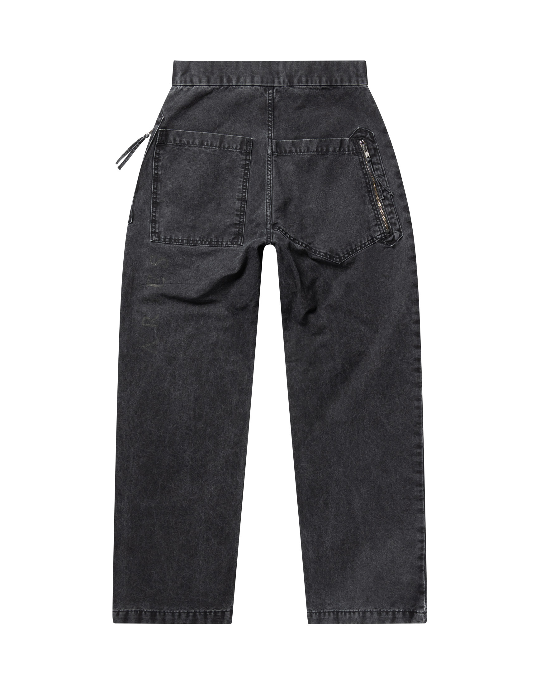Washed Canvas Walking Pant Black – Aries
