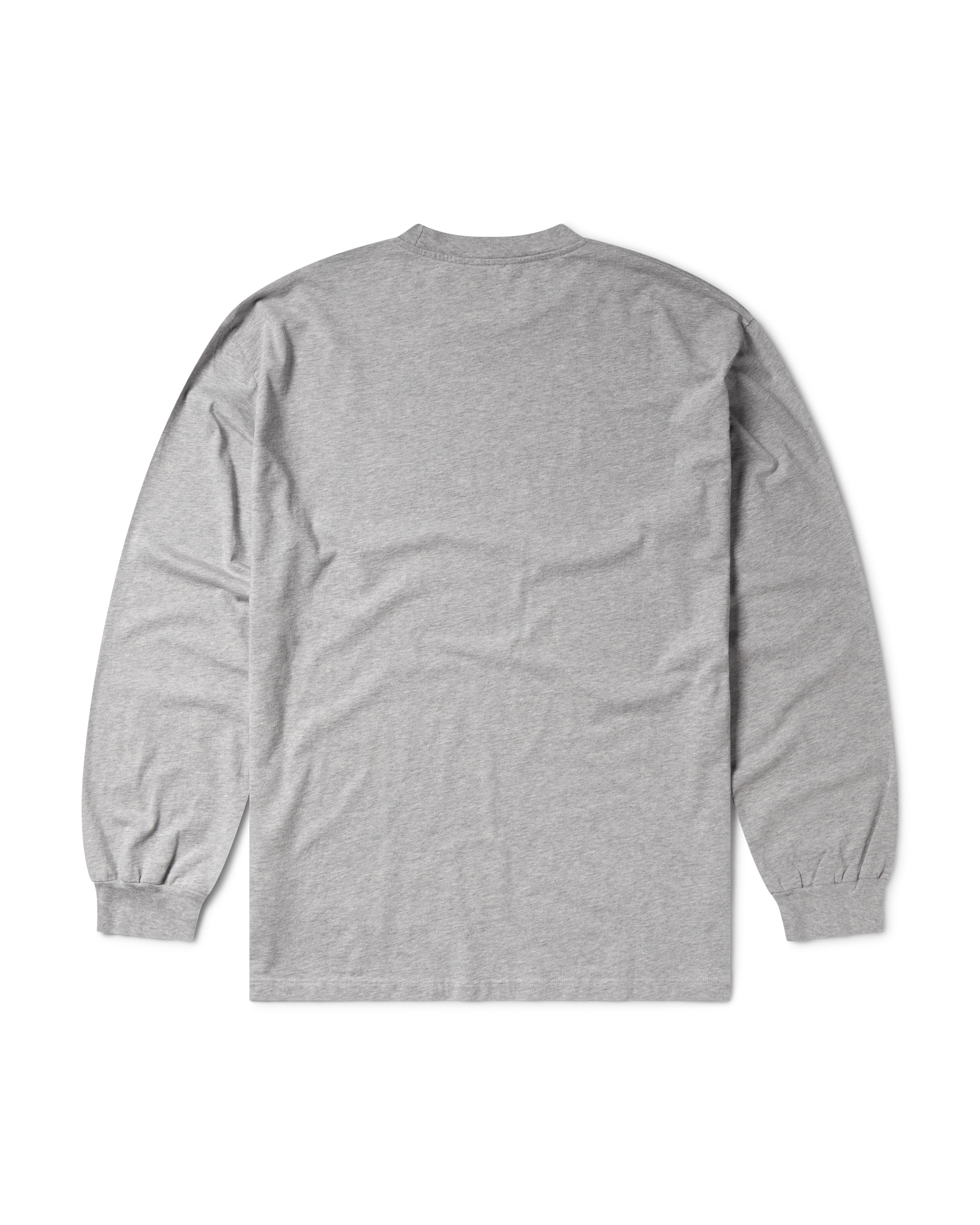 Temple LS Tee Grey Marl – Aries