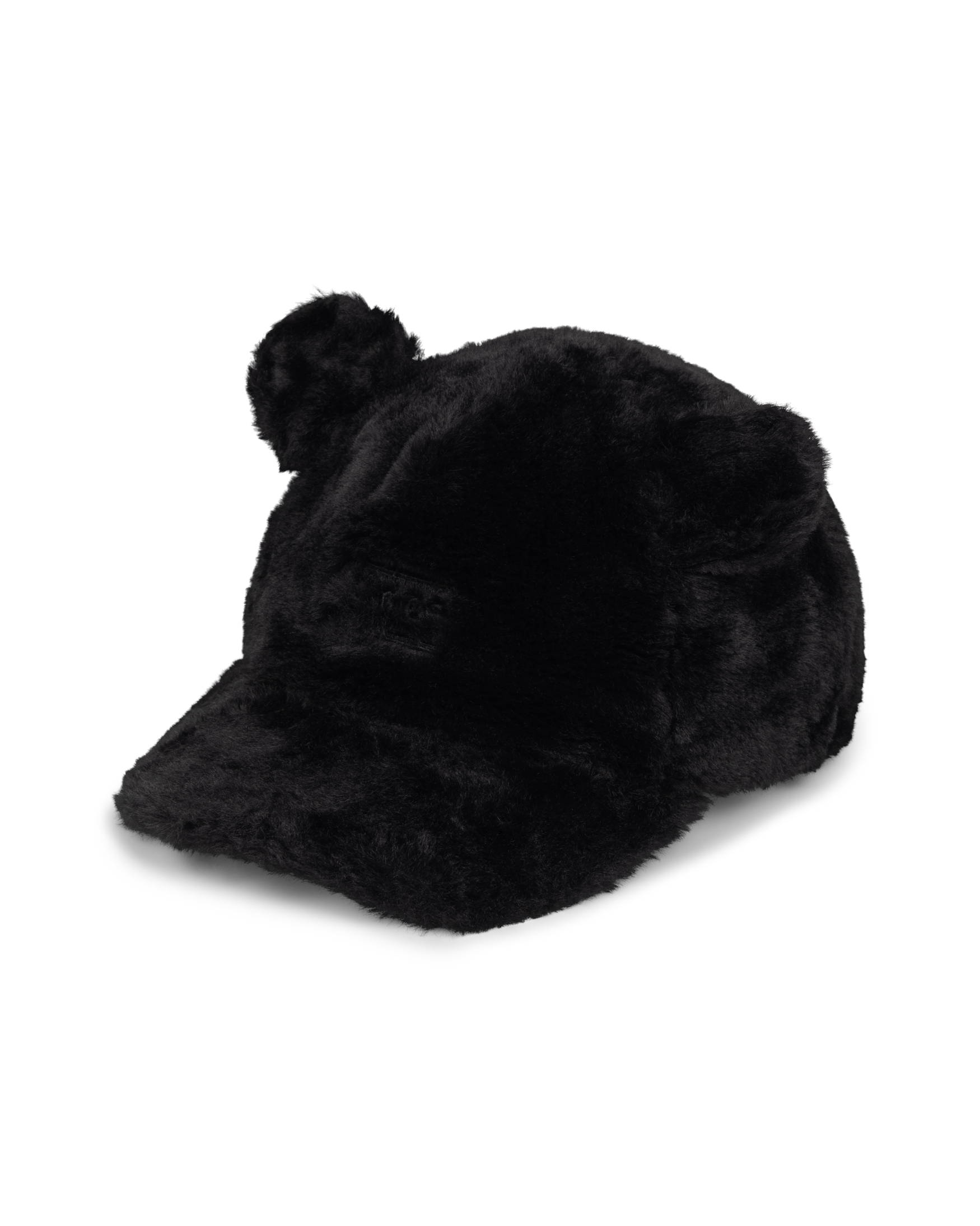 Temple Fluffy Ear Cap Black – Aries